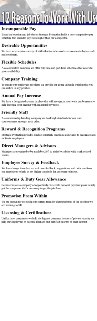 12 Reasons to Work With Us - Solutions You Want